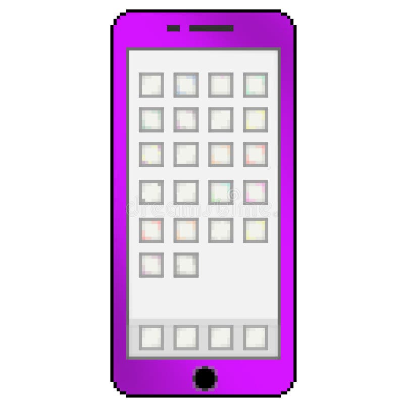 Pixel Art Cell Phone Stock Illustrations – 269 Pixel Art Cell Phone ...