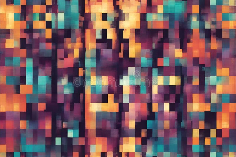 Pixel Bitmap Texture Pattern Abstract Bitmap Retro Design Stock ...