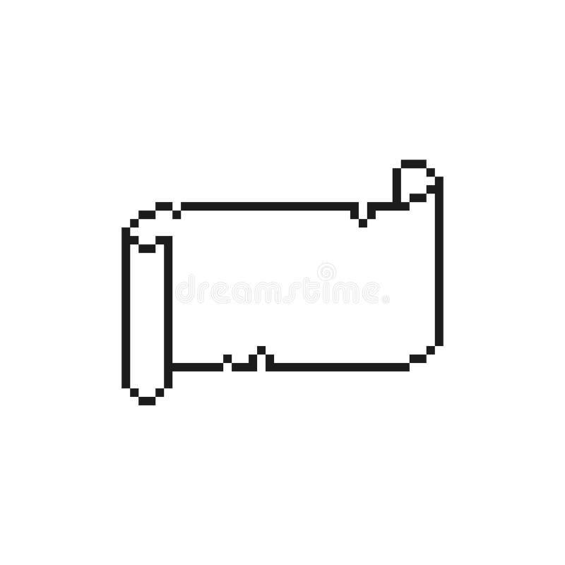 Pixel Scroll Frame Stock Illustrations – 87 Pixel Scroll Frame Stock ...
