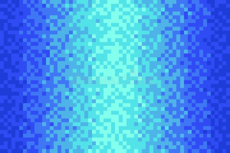 Pixel Art 8-bit Blue Blank Name Tag Sticker HELLO My Name is on White ...