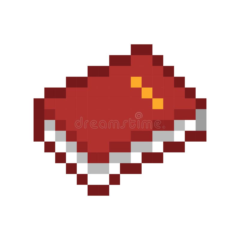 Pixel Book Pixel Art Cartoon Retro Game Style Stock Vector ...