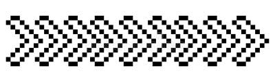 Pixel Border Arrow, Way Direction 8 Bit Retro Mosaic Element. Game ...