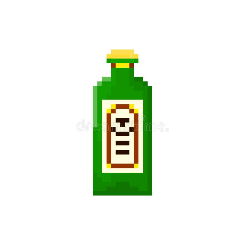 Beer Bottle Pixel Art Stock Illustrations – 162 Beer Bottle Pixel Art ...
