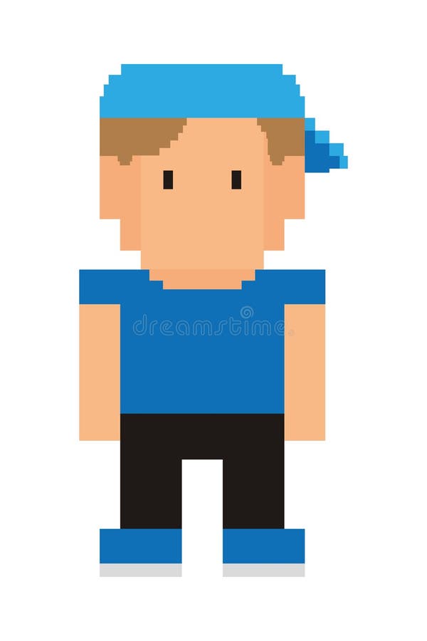 Pixel Boy Animation Stock Illustrations – 54 Pixel Boy Animation Stock ...