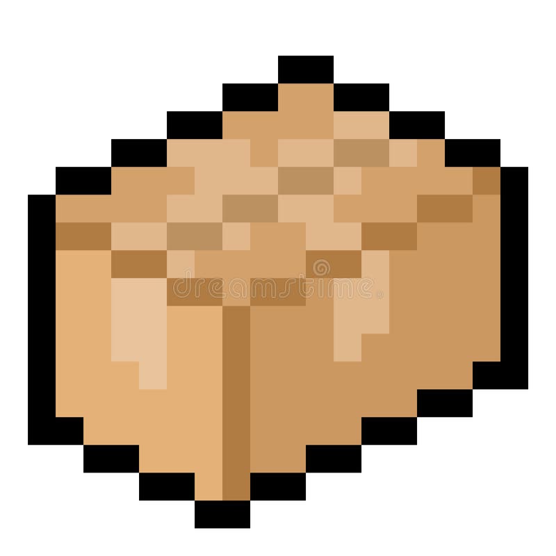 Pixel Cardboard Box - Vector, Isolated Stock Vector - Illustration of ...