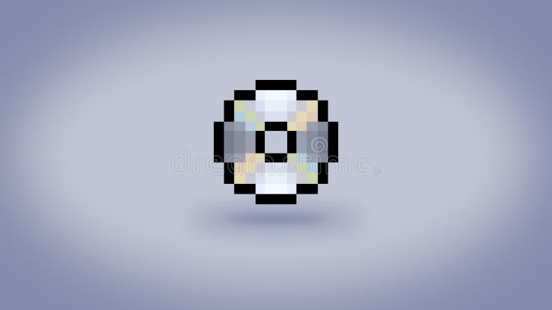 Pixel CD or DVD Disc Background - High Res 8 Bit Wallpaper Stock ...