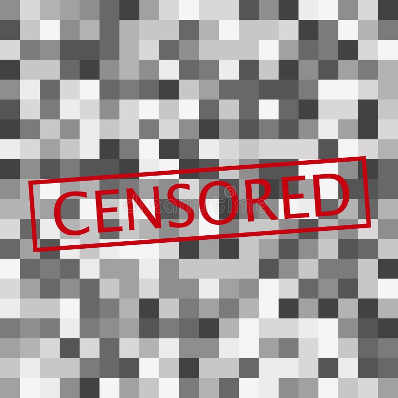 Pixel Censored Sign. Black Censor Bar Concept Stock Vector ... Pixel Censored Sign. Black Censor Bar Concept Stock Vector ...