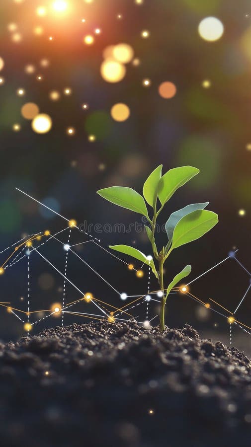 Pixel Chart Illustrating Compound Interest Growth Over Time with Simple ...