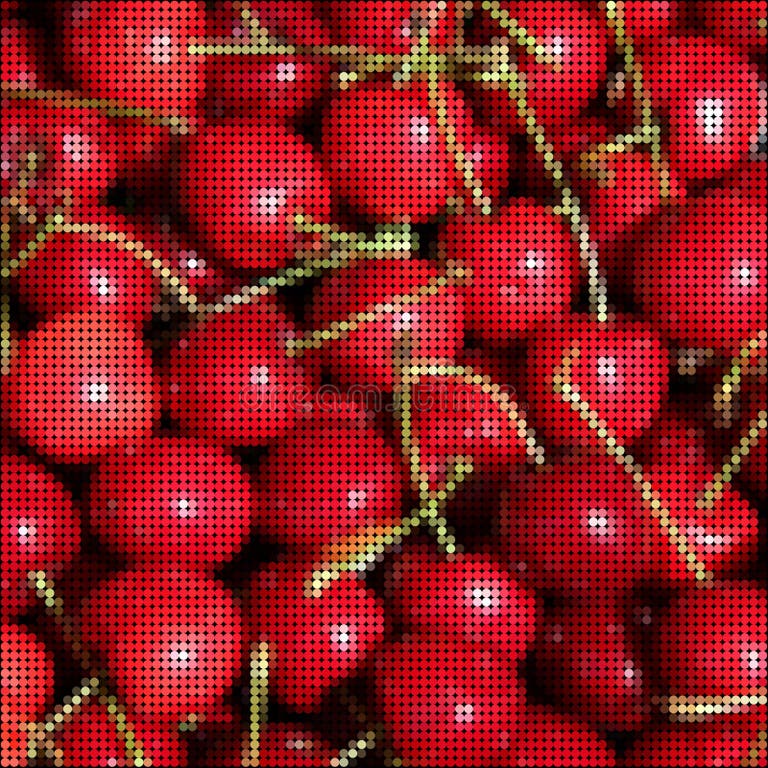 Pixel Cherries Stock Illustrations – 249 Pixel Cherries Stock ...
