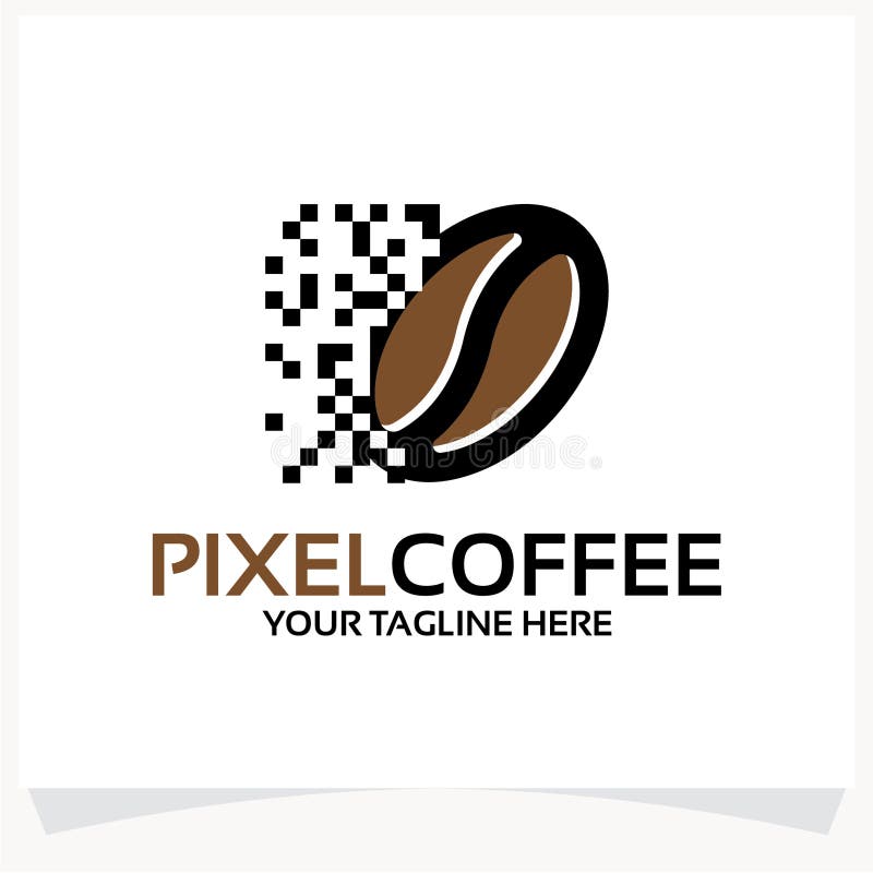 Pixel Art Man and a Mug of Coffee Stock Vector - Illustration of smiley ...