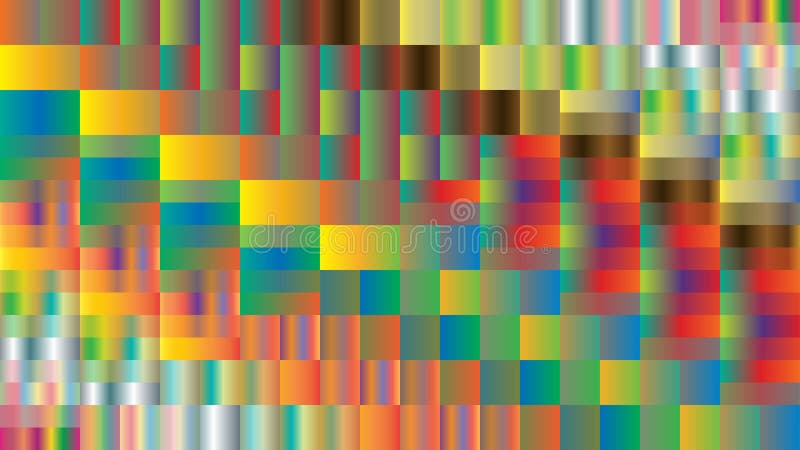 Pixel Color Block Vector Background Pattern Seamless Stock Illustration ...