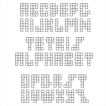 Module Alphabet Stock Illustrations – 225 Module Alphabet Stock ...