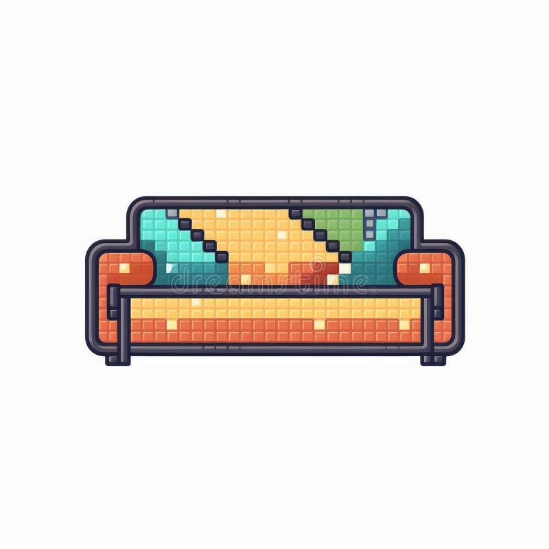 Pixel Art Furniture Background Stock Illustrations – 298 Pixel Art ...