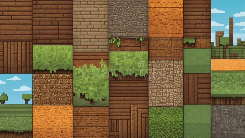 165 Minecraft Block Images Stock Photos - Free & Royalty-Free Stock ...