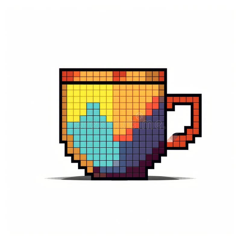 Pixel Cup Icon Stock Photos - Free & Royalty-Free Stock Photos from ...