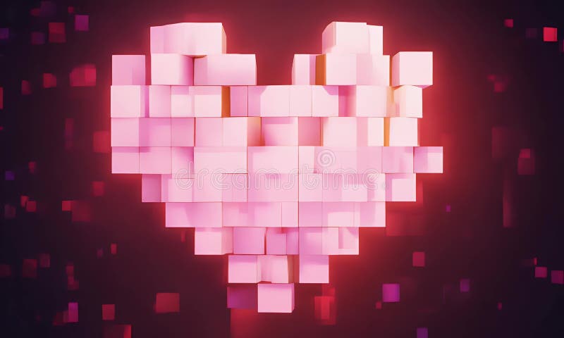 Pixel Disassembles into Smaller Blocks, Then Reassembles As a Glowing ...