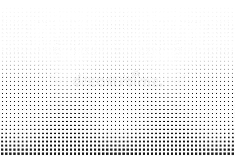Pixel Disintegration Background. Halftone Effect with Small Dots and ...
