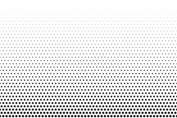 Pixel Disintegration Background. Halftone Effect with Small Dots and ...