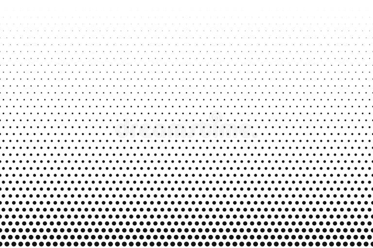 Pixel Disintegration Background. Halftone Effect with Small Dots and ...