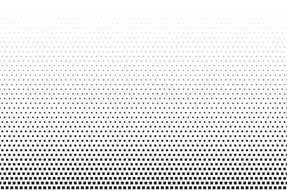 Pixel Disintegration Background. Halftone Effect with Small Dots and ...