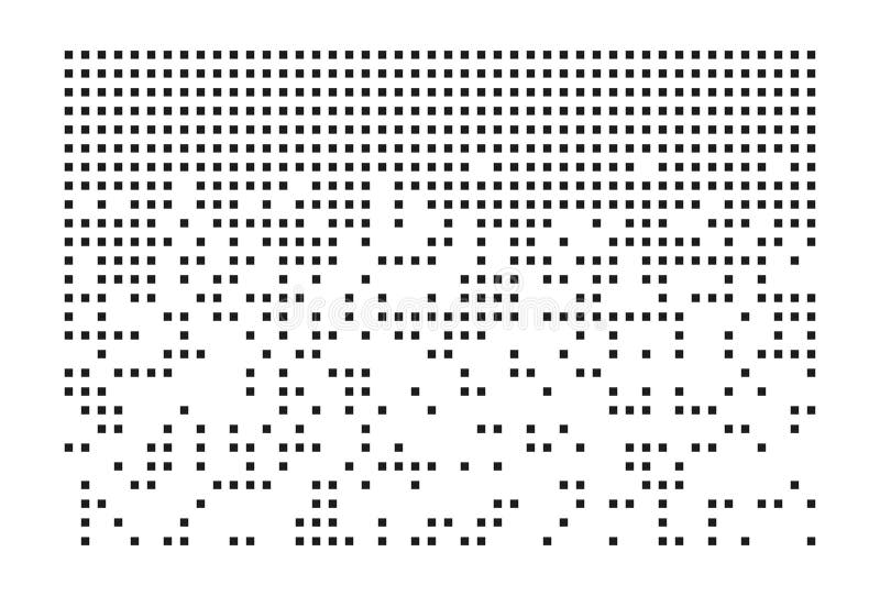 Pixel Disintegration, Decay Effect. Various Rectangular Elements Made ...