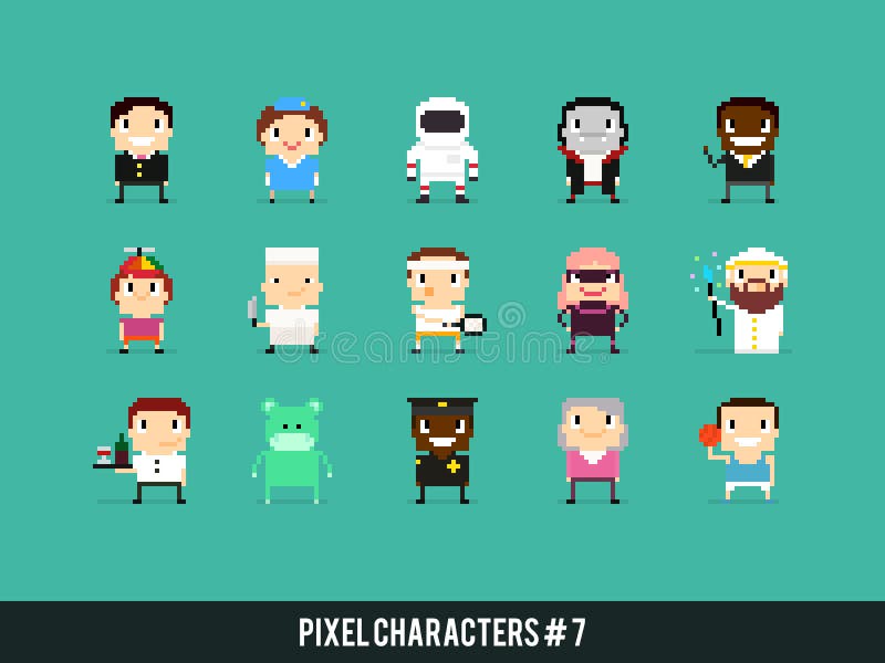 Doctor pixel art stock vector. Illustration of isolated - 86619973