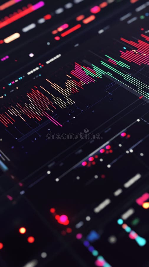 Pixel Financial Market Summary with Graphs and Indicators for Global ...