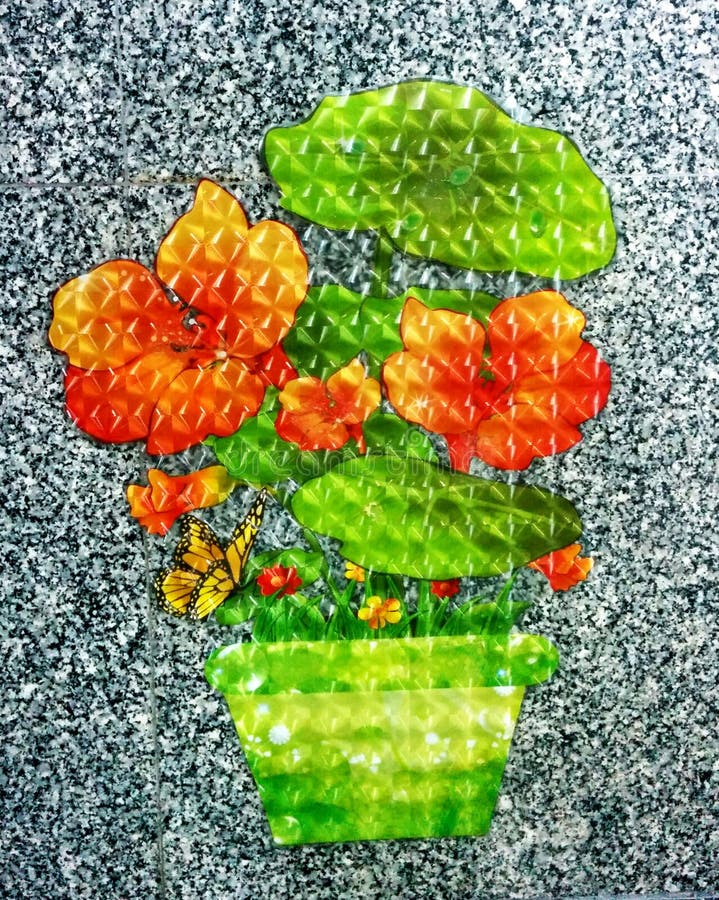 Pixel flower stock image. Image of flower, pixel, leaf - 44654877