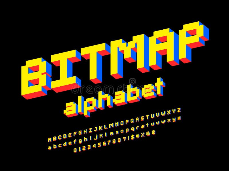 Pixel Lowercase Stock Illustrations – 333 Pixel Lowercase Stock ...