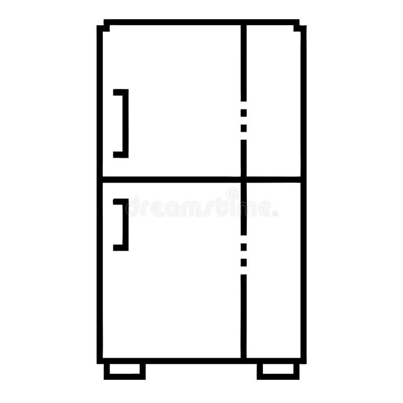 Pixel Fridge Freezer Design Highlighting Modern Kitchen Utility and ...
