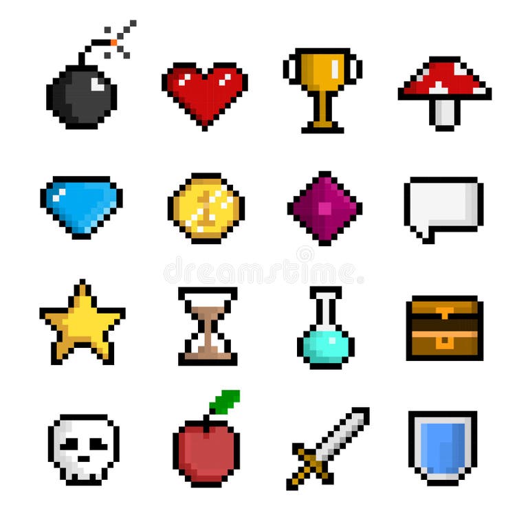 Pixel Computer Stock Illustrations – 103,199 Pixel Computer Stock ...