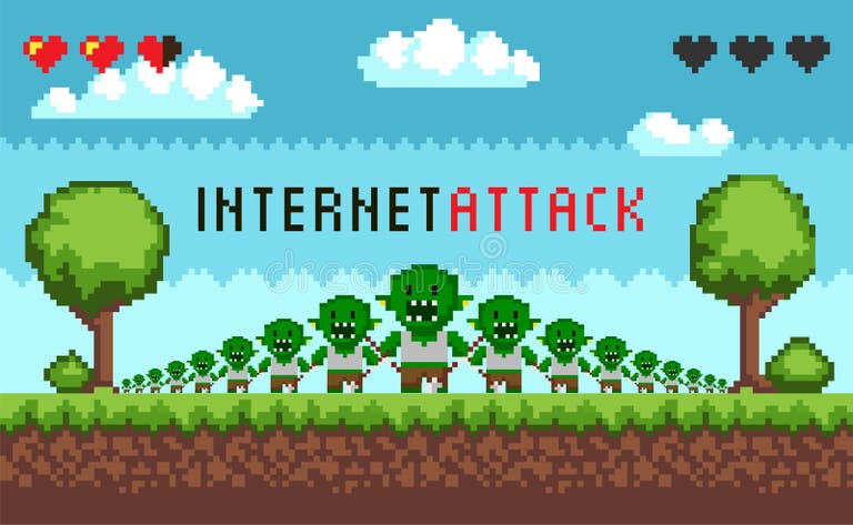 Pixel Troll Stock Illustrations – 80 Pixel Troll Stock Illustrations ...