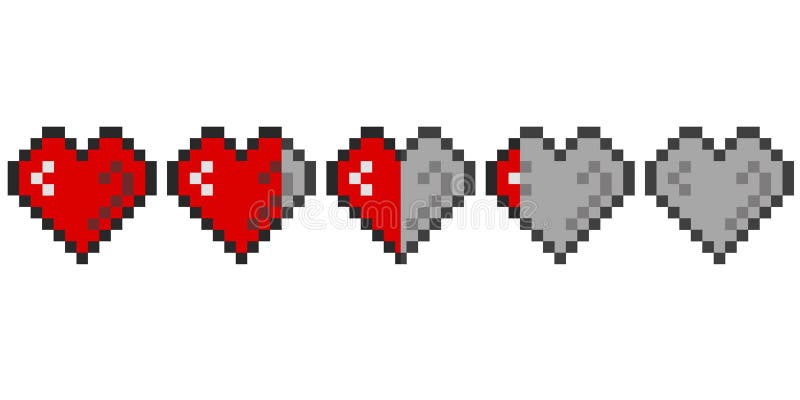 Zelda Heart Container Pixel