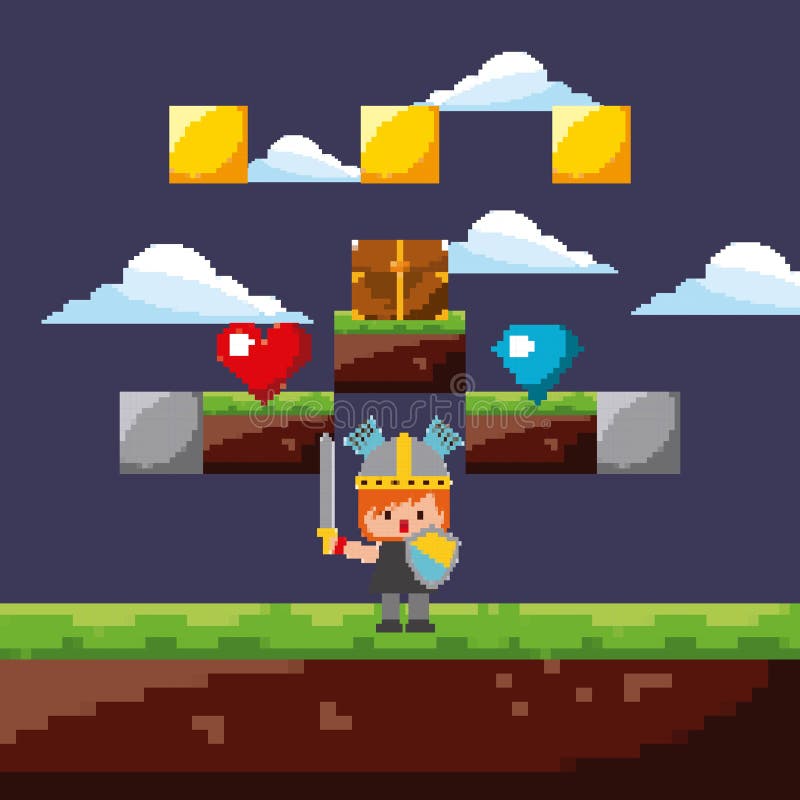 Pixel Sword Stock Illustrations – 1,206 Pixel Sword Stock Illustrations ...