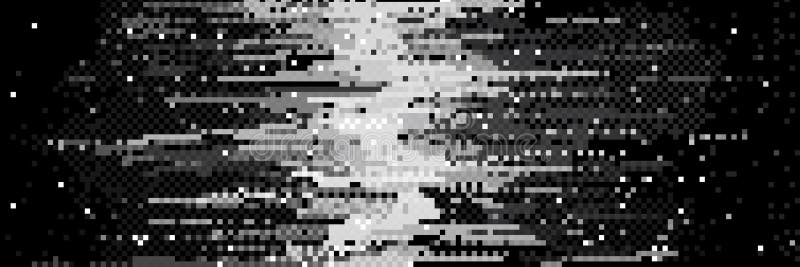 Pixel glitch background stock illustration. Illustration of screen ...