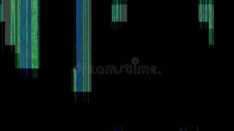 Pixel Glitch Digital Artifacts Color Distortion Stock Footage - Video ...