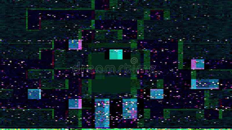Pixel Glitch Electronic Distortion Grain Noise Stock Photo - Image of ...