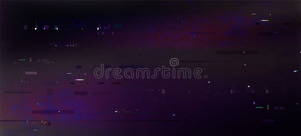 Pixel Glitch Noise Texture with Distorted Effect Stock Vector ...