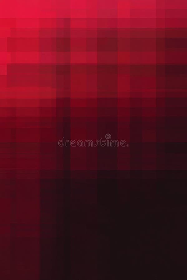 Pixel Gradient with Bold Crimson Transitioning To Deep Burgundy. Stock ...