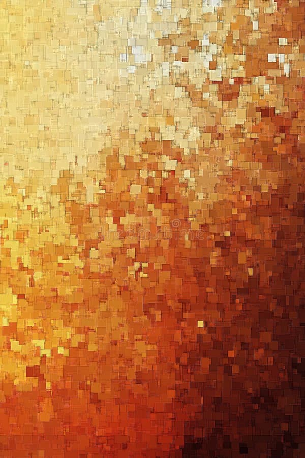 Pixel Gradient in Earthy Browns and Yellows Resembling a Vintage Map ...