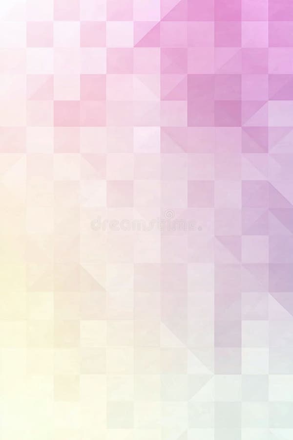 Pixel Gradient in Pastel Yellow and Lavender Evoking a Playful Spring ...