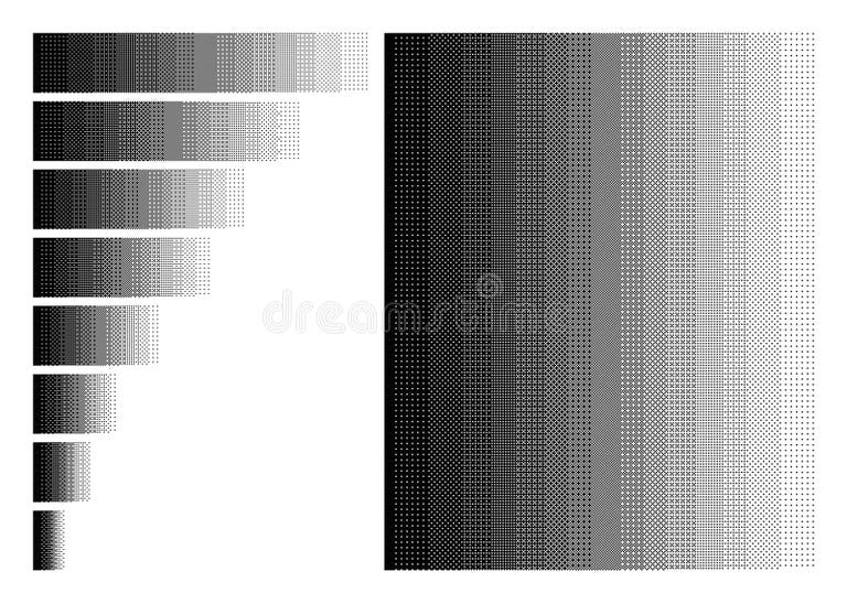Pixel Gradients Patterns stock vector. Illustration of pixelated ...