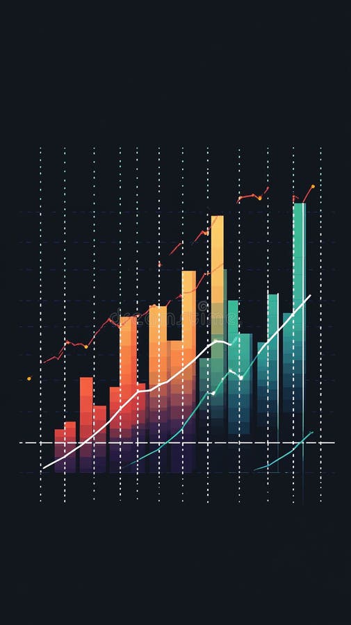 Pixel Graph of Bond Yields Across Various Durations in a Colorful Pixel ...