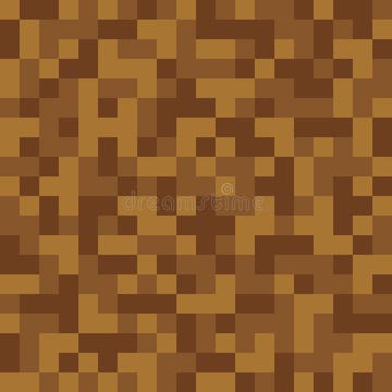 Pixel Ground Seamless Pattern. Pixelart Computer Block Texture. Digital ...