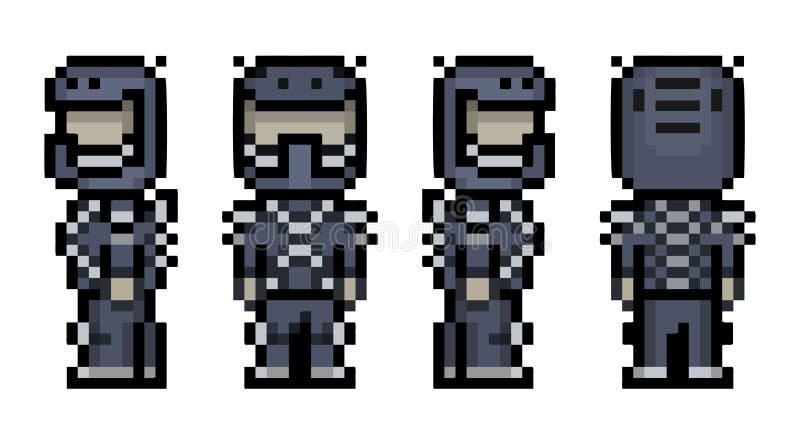 Pixel hero for video game stock vector. Illustration of avatar - 57556476