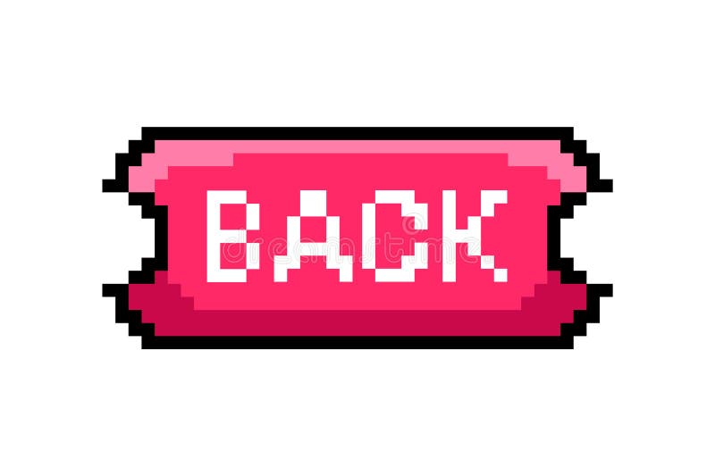 Pixel Game UI Element that Enhance Interactive Design Experiences Stock ...