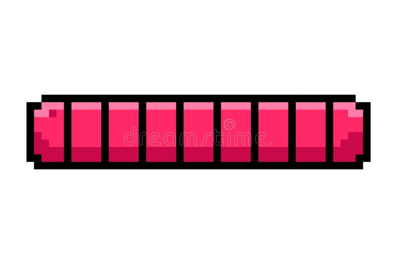Pixel Game UI Element that Enhance Interactive Design Experiences Stock ...