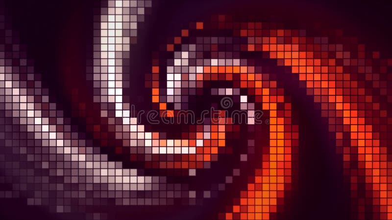 Spiral Pixel Art