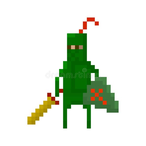 Pixel Knight Stock Illustrations – 1,097 Pixel Knight Stock ...