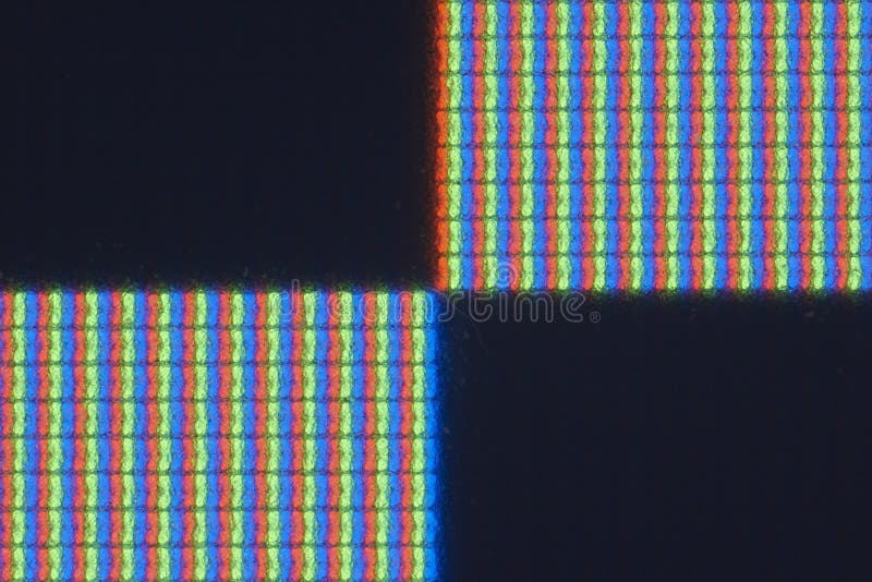 Pixel-level Detail Of Real RGB LCD Screen Stock Image - Image of detail ...